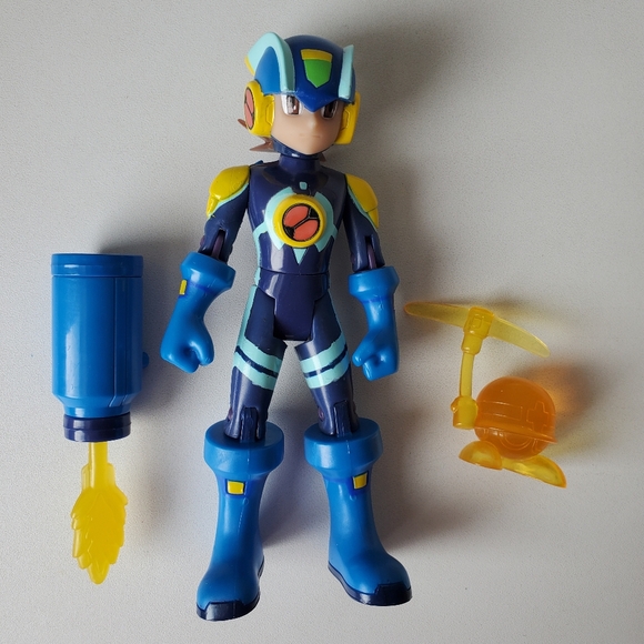 Mattel | Toys | Megaman Nt Warrior Virus Attack Crossfusion Megaman 55 ...